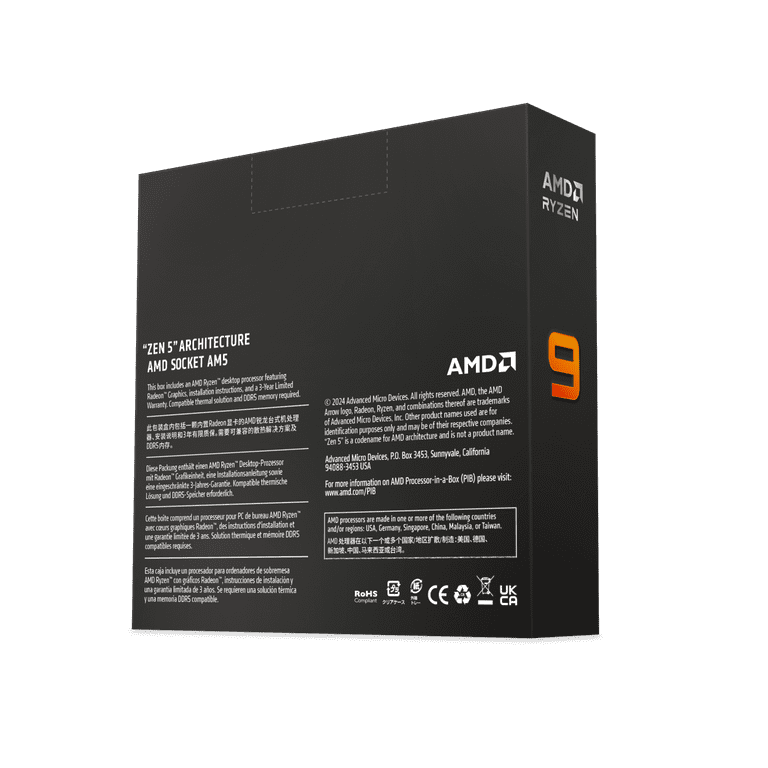 AMD Ryzen 9 9950X - Ryzen 9 9000 Series Granite Ridge (Zen 5 AMD Ryzen 9 9950X - Ryzen 9 9000 Series Granite Ridge (Zen 5