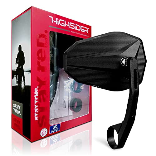 Daytona HIGHSIDER Motorcycle bar end mirror 1 on each side ECE standard ...