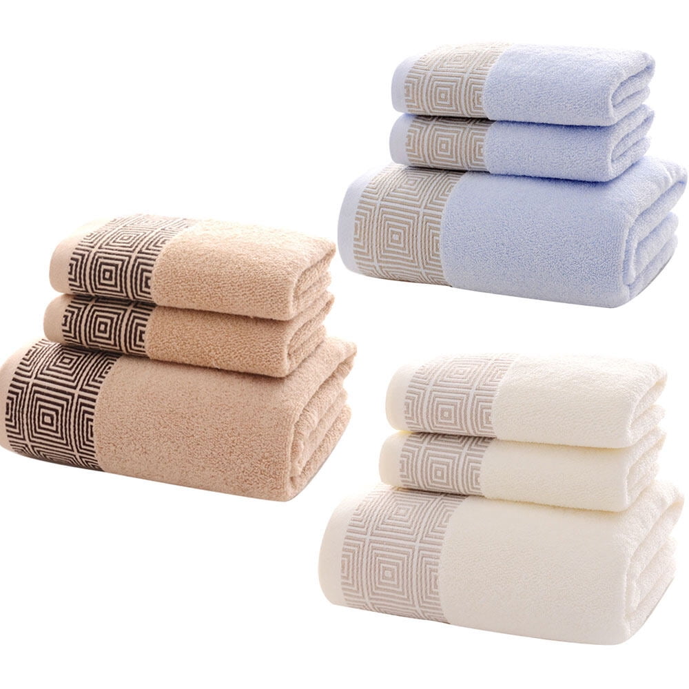 Click here for Labymos 3 Pcs Towls Set 1 Bath Towl 2 Face Towls P... prices