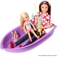 Barbie Camper Playset, 3-in-1 DreamCamper with Pool & 50 Accessories ...