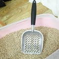 Strong Cat Litter Scoop with Reinforced Comfort Handle Metal Poop ...
