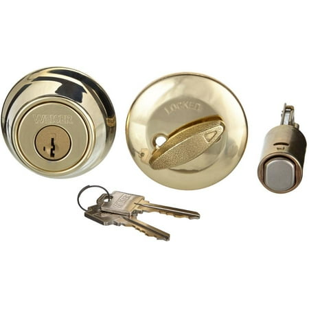 Brass Single Cylinder Elements Smart Key Deadbolt Lock | Walmart Canada