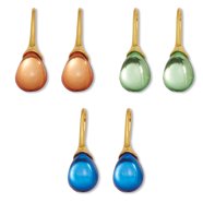 Authentic April Droplets Stud Earrings, Rock Crystal 290738RC - Walmart.com