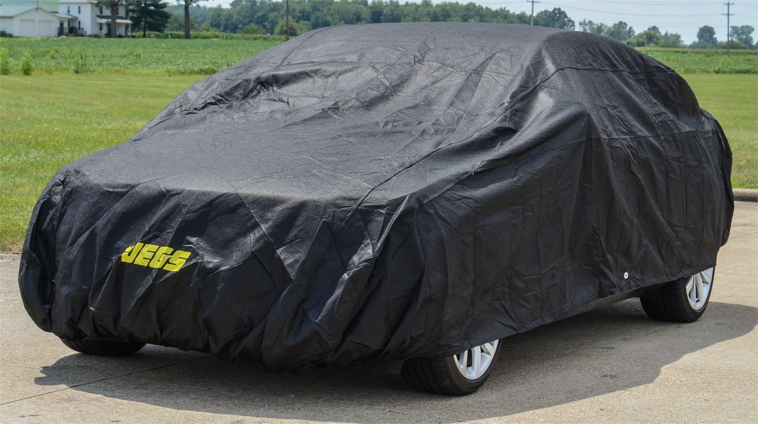 JEGS 90137 Car Cover XX-Large Fits Cars 17 -18 6 Long 4-Layer ...