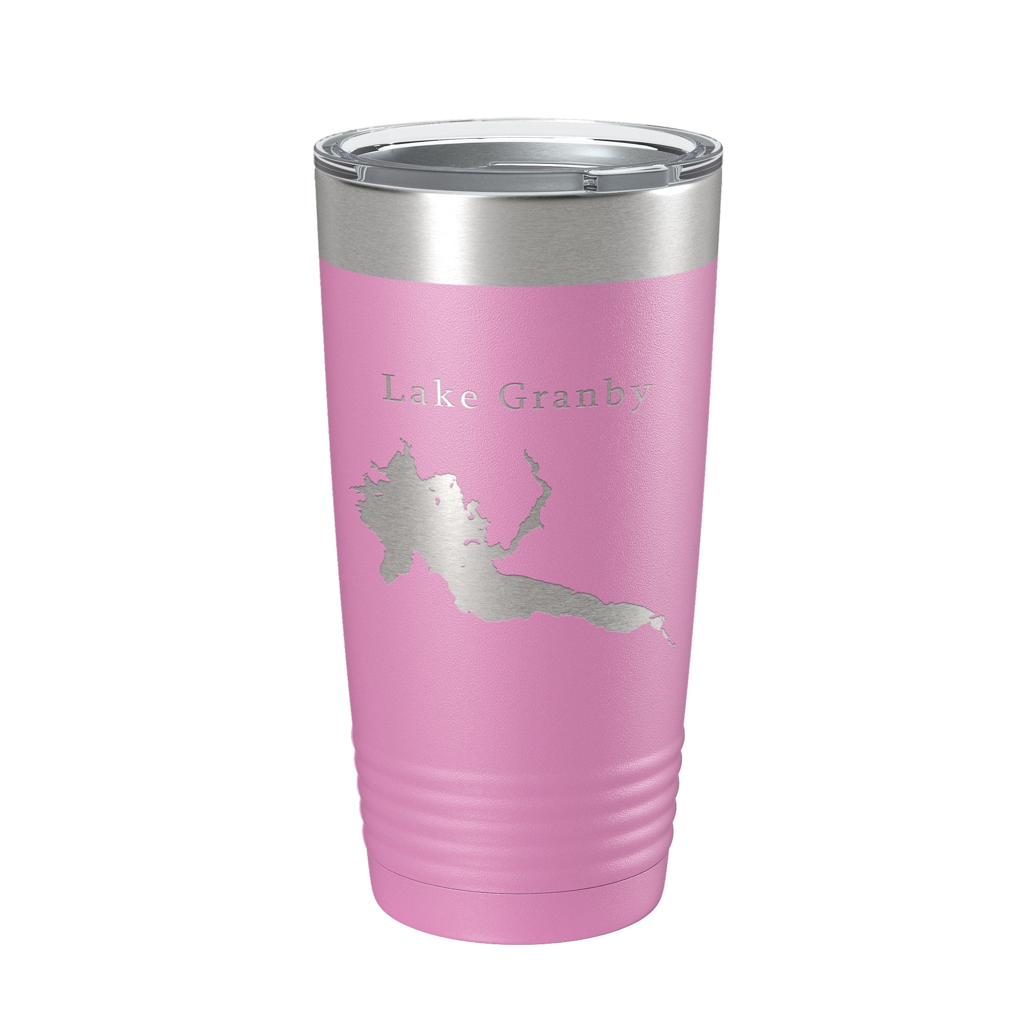 Lake Granby Map Tumbler Travel Mug Insulated Laser Engraved Coffee Cup ...