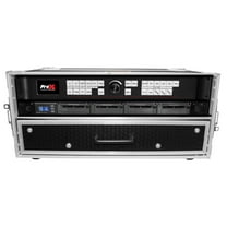 ProX X-8UE 8U Deluxe Effects Rack Case 14 In Deep Rail to Rail ...