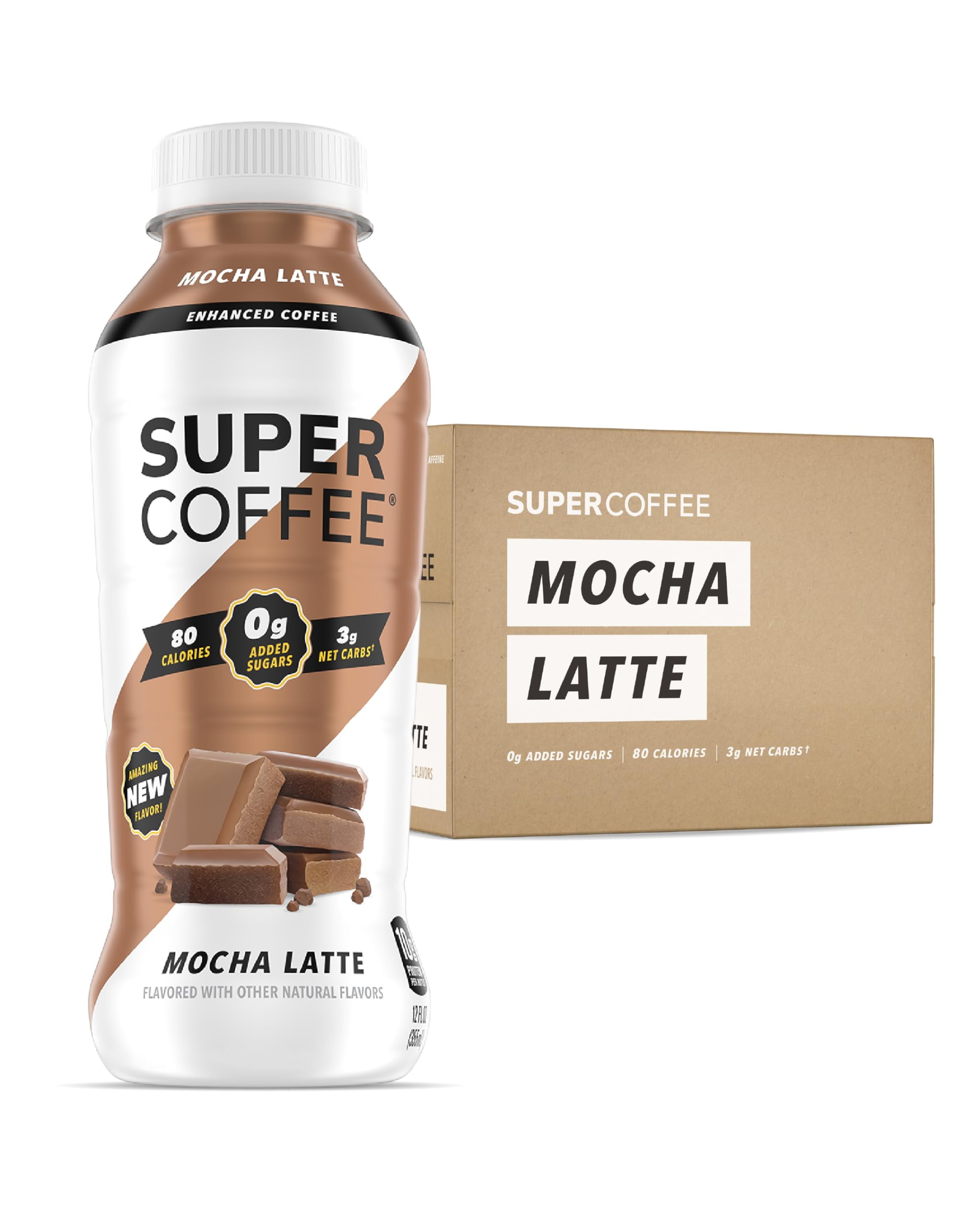 KITU SUPER COFFEE, Keto Protein Coffee (0g Added Sugar, 10g Protein, 70 ...
