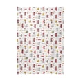 54x54in Square Printed Tablecloth Easy-Care Decorative Table Cloth for ...