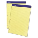 Ampad Writing Tablets, Double Sheets Pad, Law Rule, 8 1/2 x 11 3/4 ...