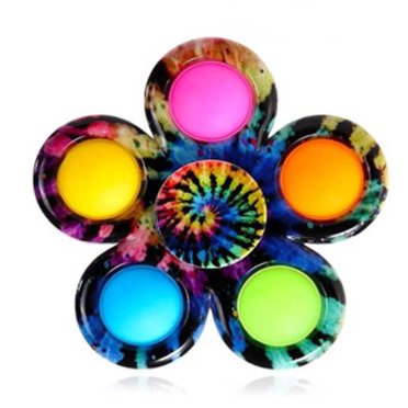 Sensory Fidget Toy Spike Bracelets - 5 Pack - Soft Silicone Spiky ...