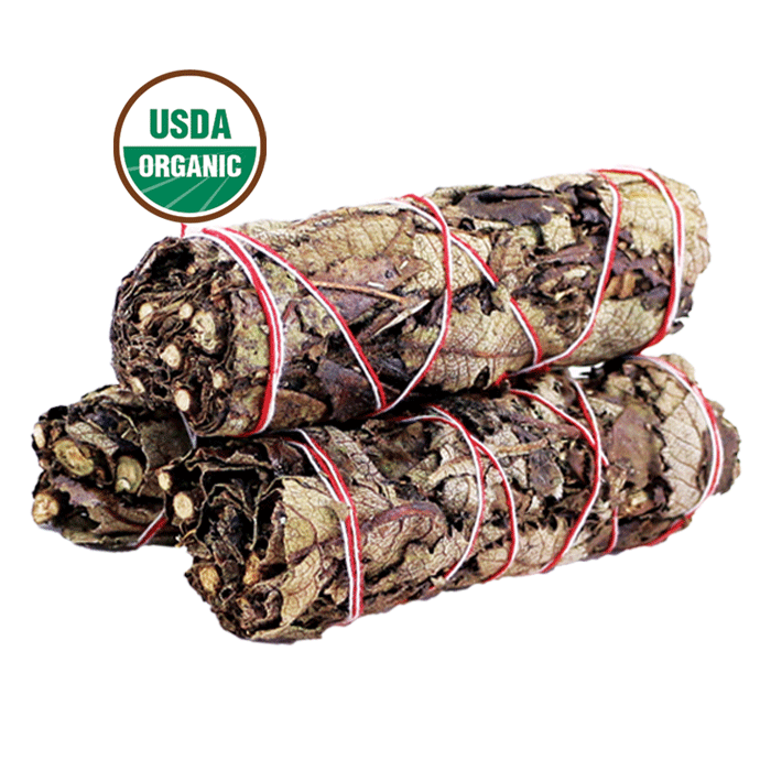 Ancient Veda Black Sage Pack of 3 Bundles & Smudge Guide Mugwort for ...