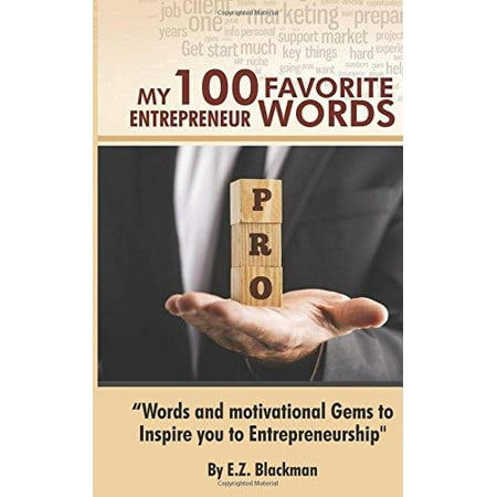 My 100 Favorite Entrepreneur Words | Walmart Canada