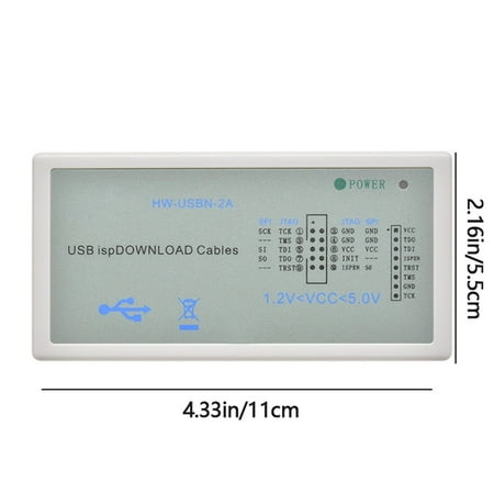 USB ISP Download Cable JTAG SPI Programmer Replacement for LATTICE FPGA ...