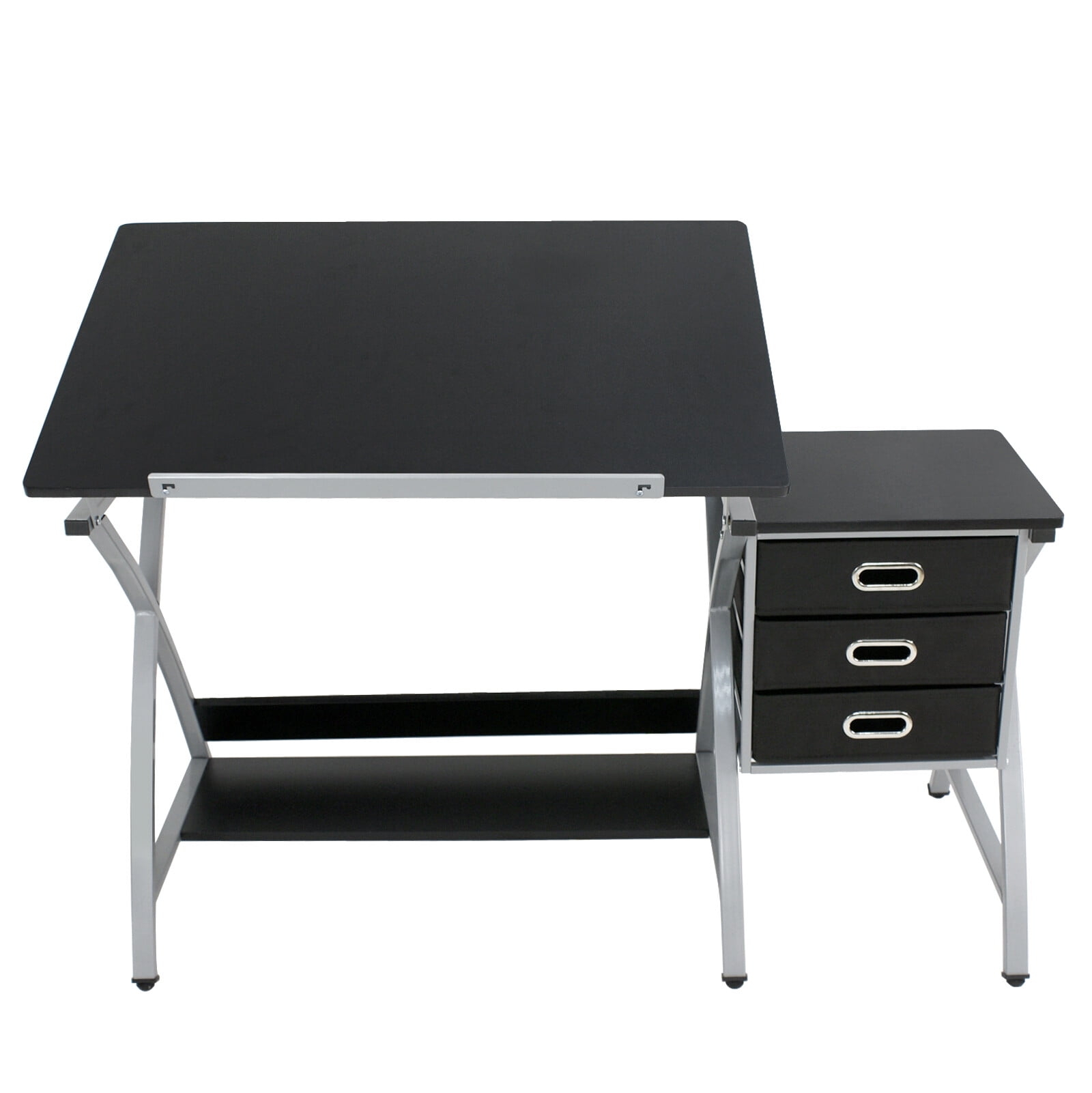 Drafting Desk With Drawers SogesHome Adjustable Drafting Table Tiltable ...