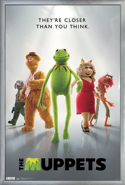 Disney The Muppets - Group Wall Poster, 22.375" x 34", Framed - Walmart.com