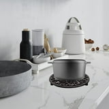 SHENSHA 2 Pack Cast Iron Trivet, 6.8" Cast Iron Round Trivet with ...