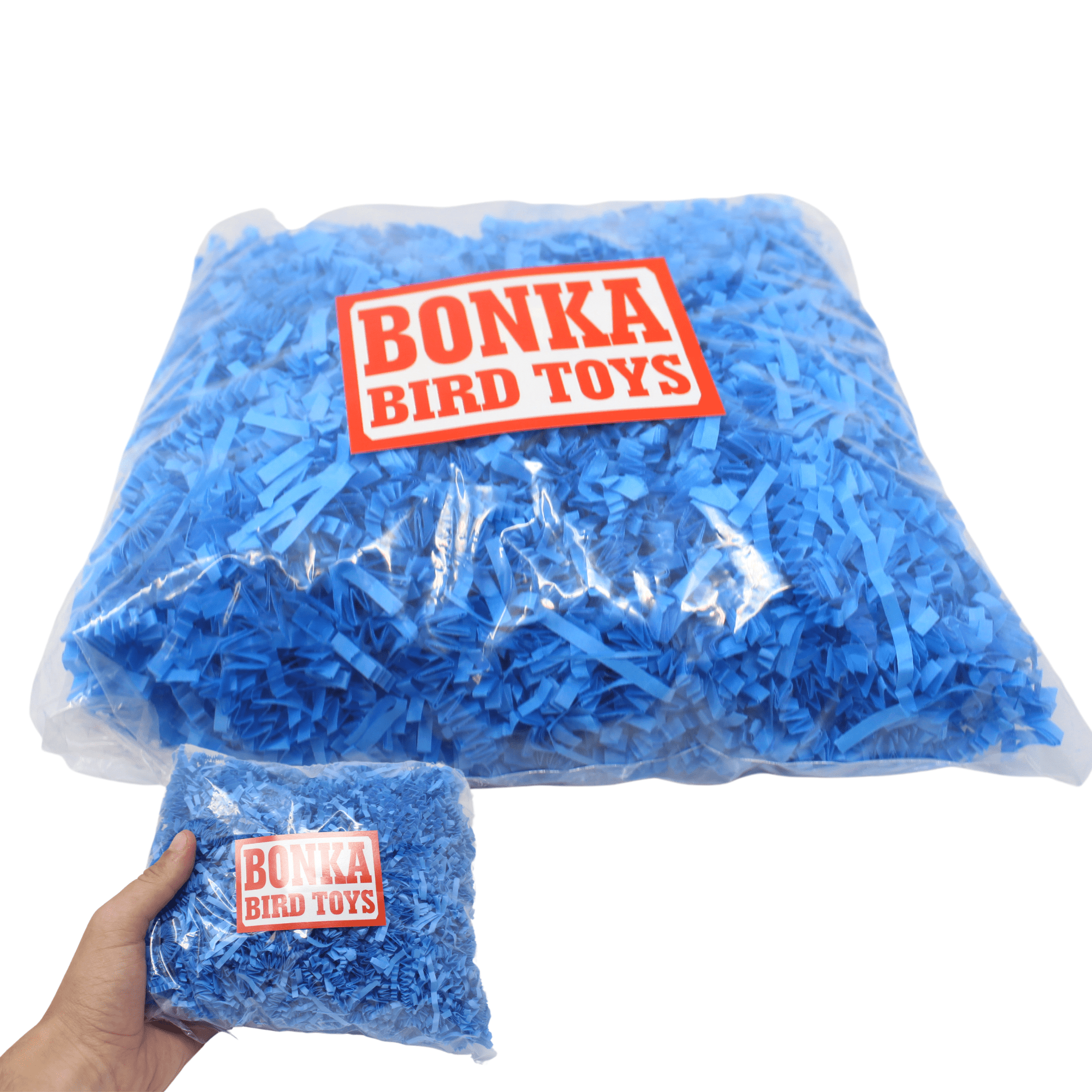 Colored Crinkle Shred Paper (Blue) - Walmart.com