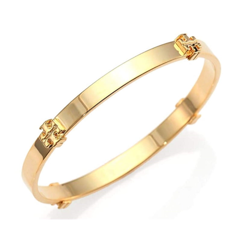 Tory Burch Logo Bangle Bracelet, Tory Gold - Walmart.com