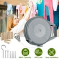 iMounTEK Retractable Clothesline Indoor and Outdoor Cord 49 Feet ...