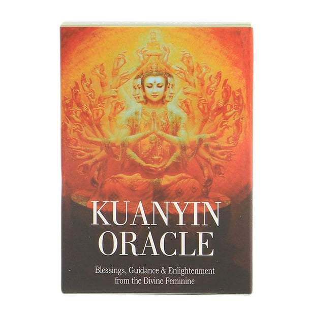 New English Kuanyin Oracle Cards Blessings Guidance And Enlightenment ...