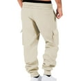 Gytharion Mens Cargo Sweatpants Winter Loose Cozy Cinch Bottom Joggers ...