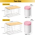 2 Pack Potato And Onion Storb Large Trash Bag Holder Under Sink With ...