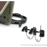 Stealth Cam Durable Sol-Pak Solar Battery Pack, 12V Solar Power Panel ...