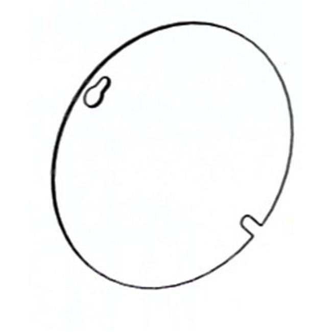 Orbit Industries 570213975 4 in. Blank Round Box Cover - Walmart.com
