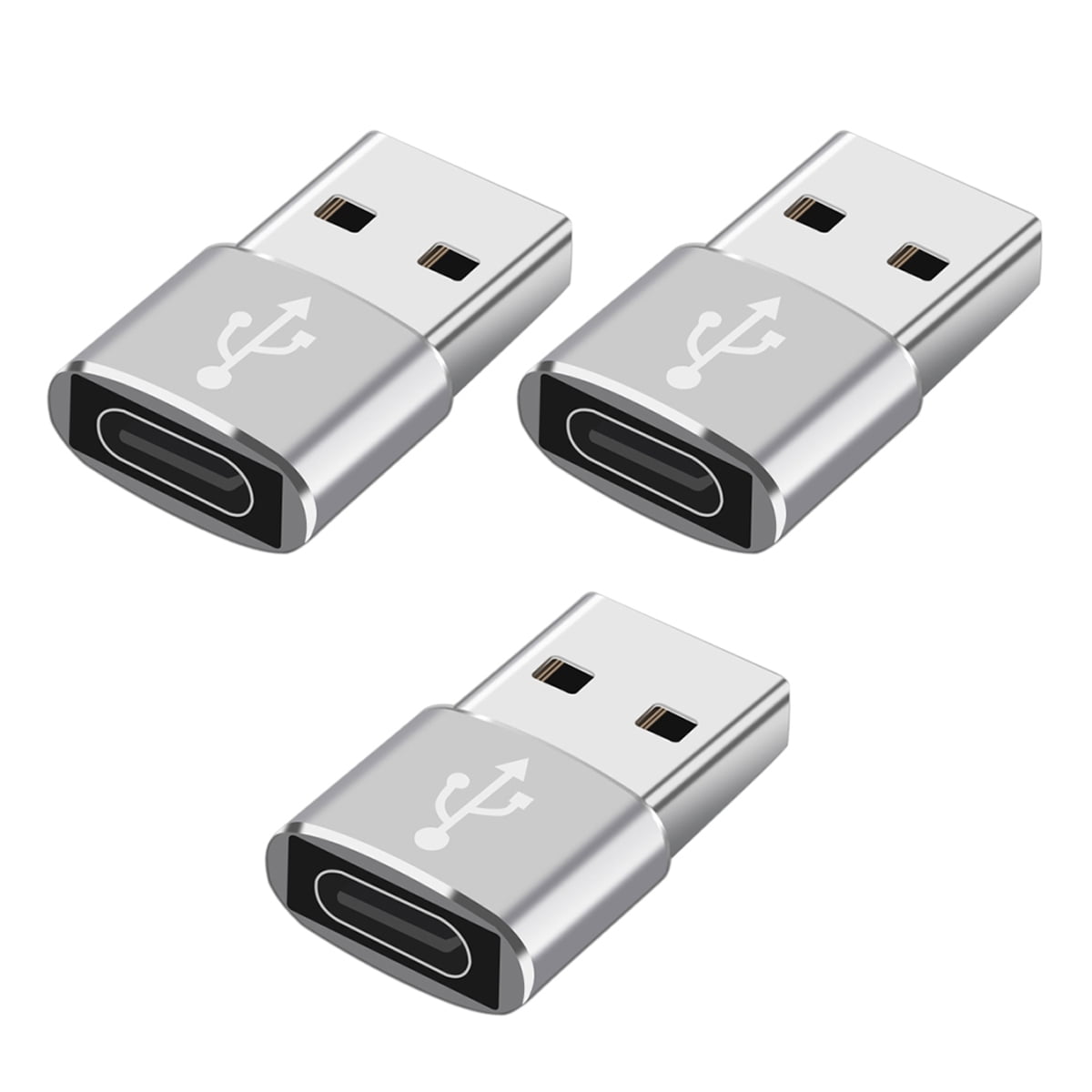 NUOLUX 3pcs USB-C to USB Adapter USB 3.0 to USB-C Converter for Phone ...