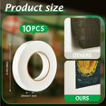 6 Rolls Total 984 ft Heavy Duty Banner Hem Tape Double Sided Each 1" x ...
