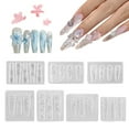 Silicone 3D Flower Design Templates for Resin Epoxy DIY Nail Charms ...
