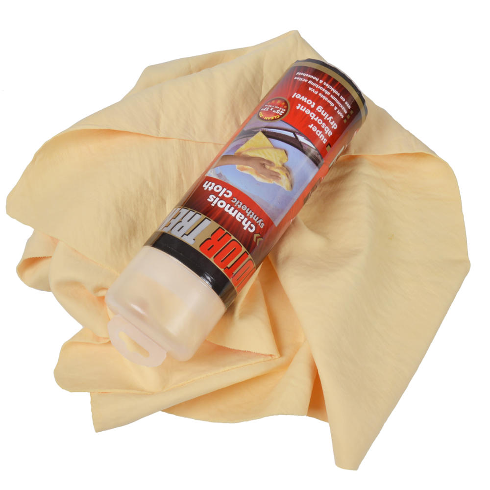 Motor Trend Absorb ‘N Dry Chamois Reusable Drying Cloth 25” x 17” (1 ...