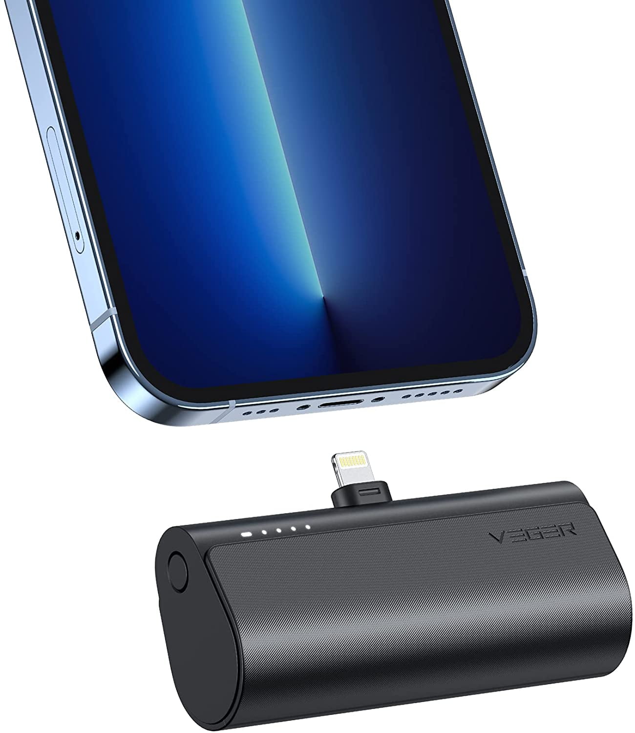 VEGER Slim Pocket iPhone Charger Power Bank 5000mAh Fast Charging Walmart