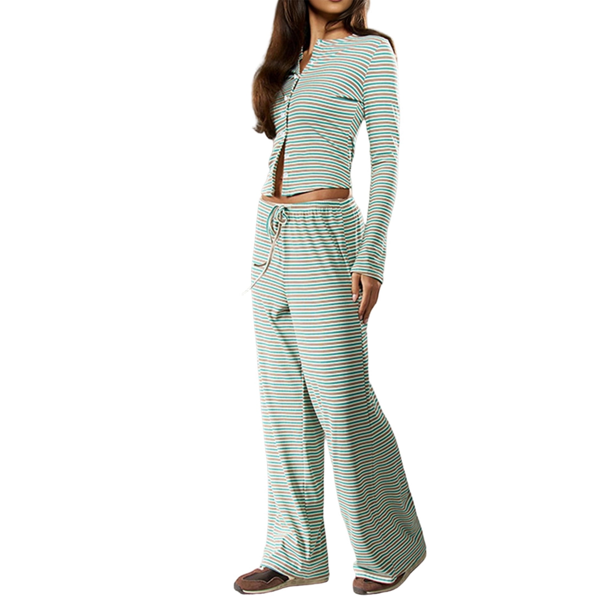 Click here for Unbranded Womens Pajama Sets 2 Piece Sleepwear Sof... prices