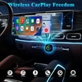 CNV Wireless CarPlay Adapter for iPhone, 2025 Upgraded Wired to ...