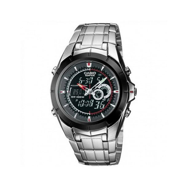 Reloj CASIO EFA-119BK-1AVCF EDIFICE Illuminator-Acero | Walmart en línea