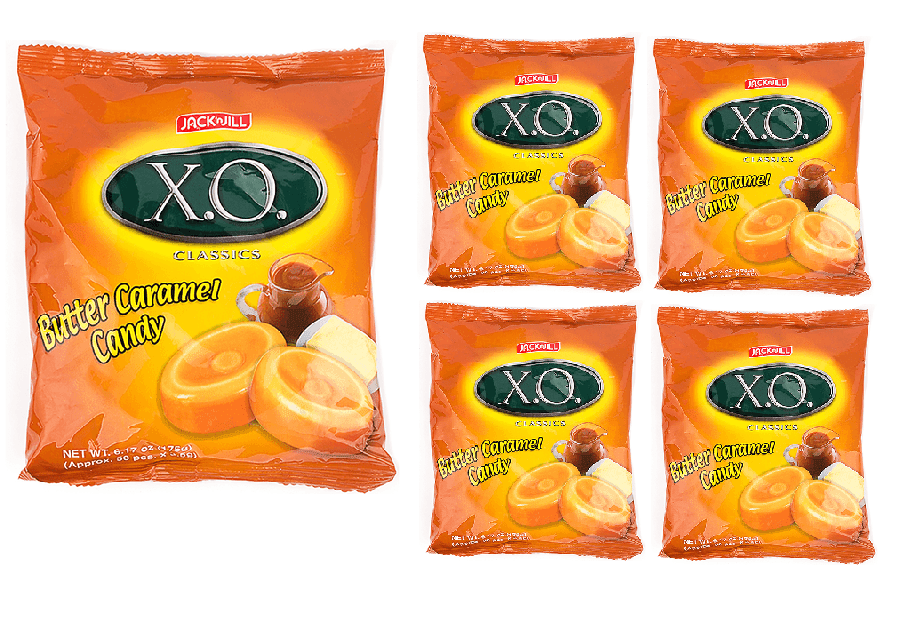 XO Classic Butter Caramel Candy 50pcs per pack, Pack of 5 - Walmart.com