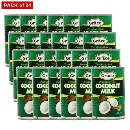 Grace Coconut Milk 400 mL - Pack of 24 - Walmart.ca