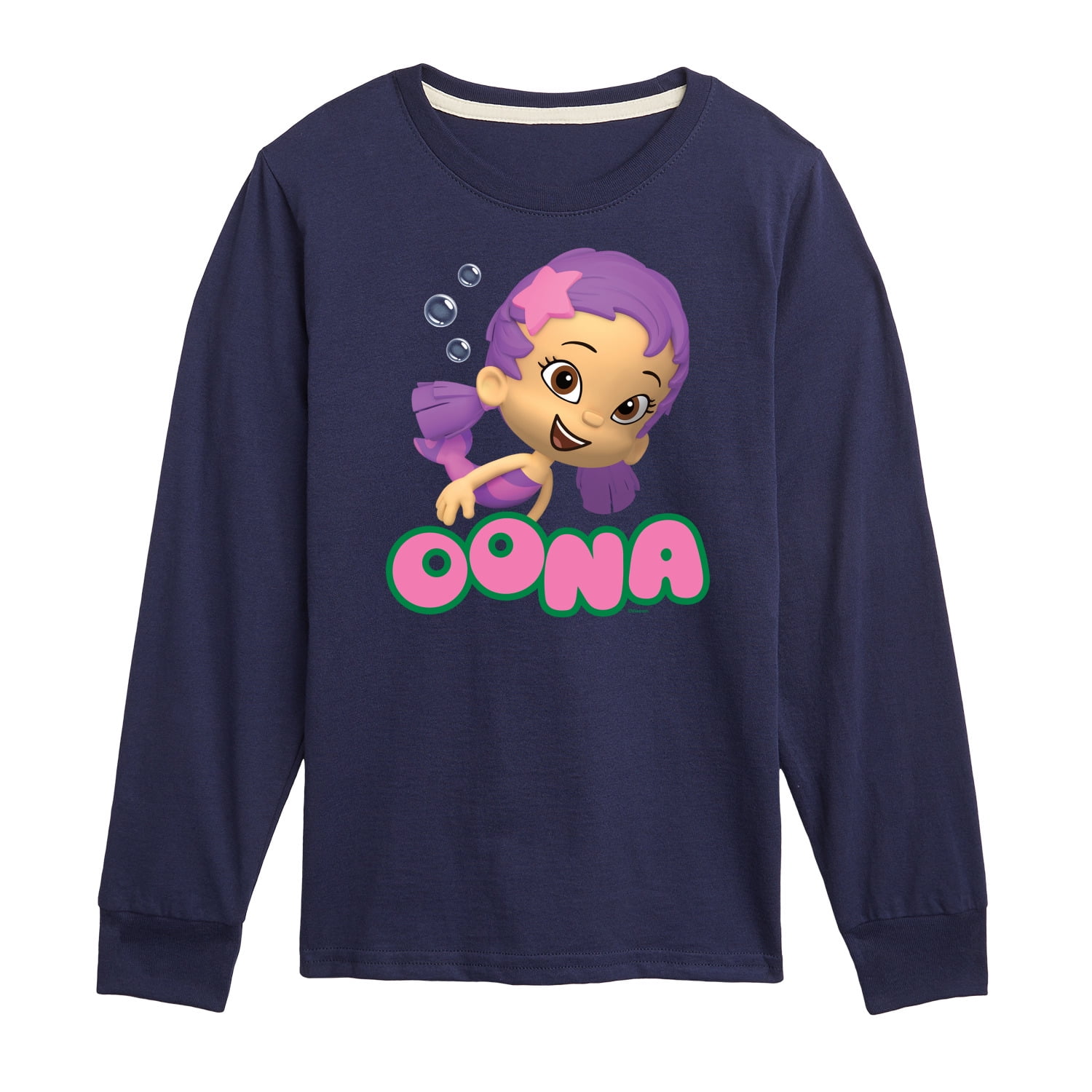 Bubble Guppies - Oona - Toddler And Youth Long Sleeve Graphic T-Shirt - Walmart.com