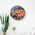 16 Inch Wall Clock Battery Operated Silent Clock Decorative for Office ...