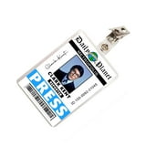 Daily Planet Clark Kent Reporter Press ID Badge Name Tag - Walmart.com