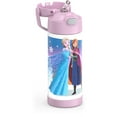 Thermos Kids Stainless Steel Funtainer Water Bottle with Straw, Frozen, 14 Fluid Ounces ...
