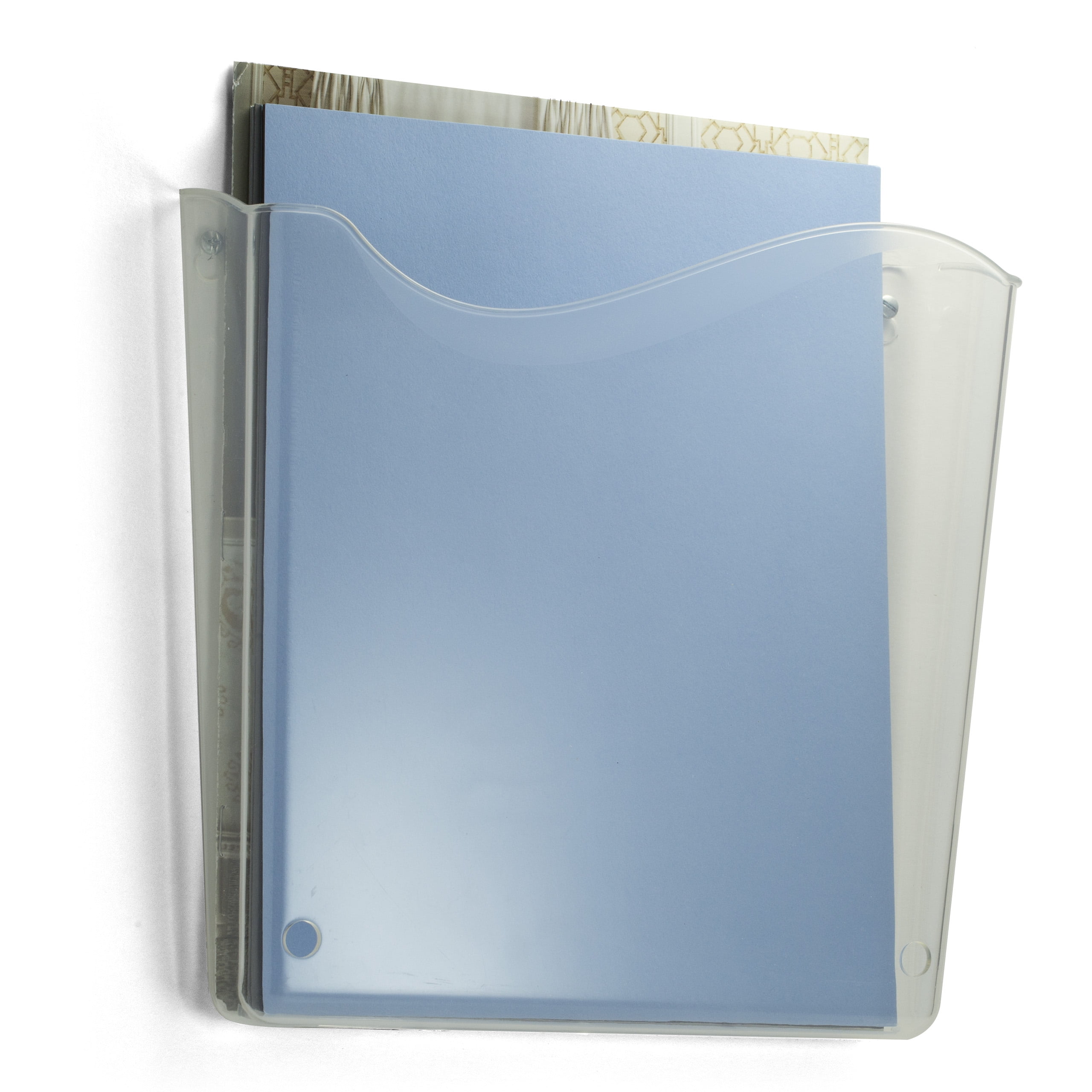 Officemate Unbreakable Wall File, Vertical, Clear (21674) - Walmart.com