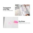NFTIGB Hand Account Insert Storage Bag, 40-Page Mini A6 Information ...