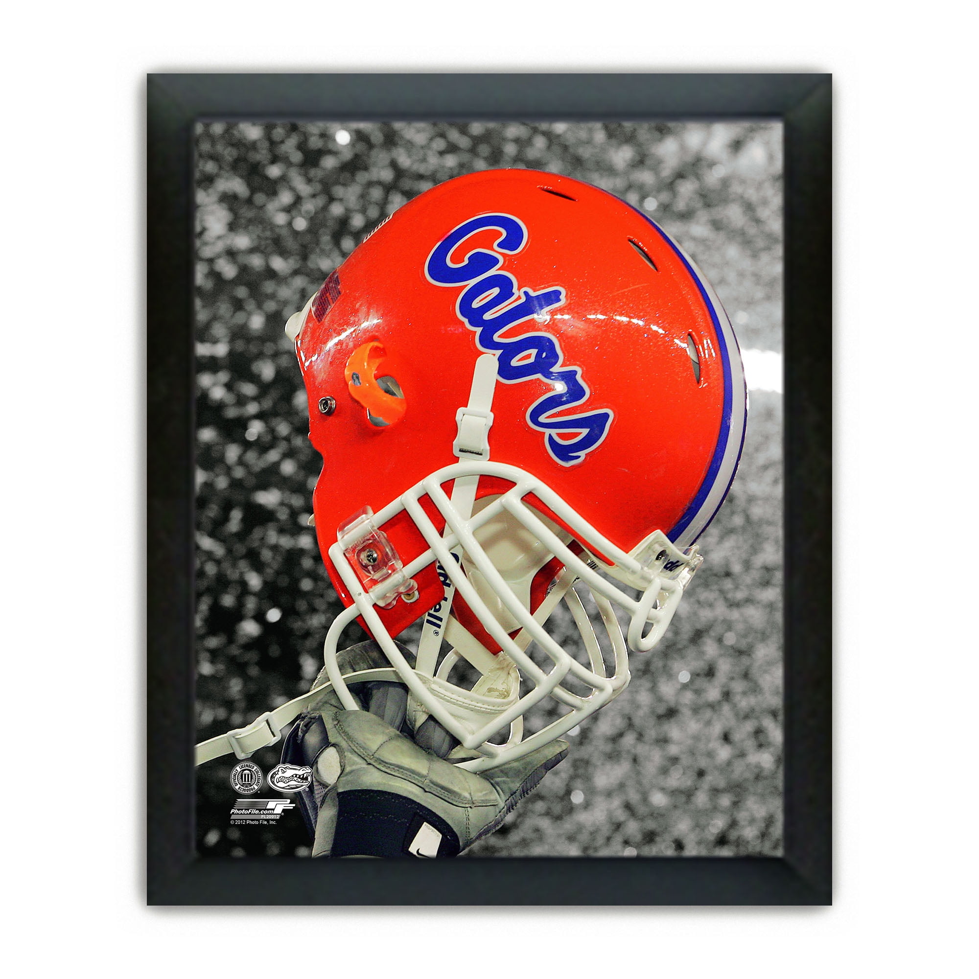 University of Florida Gators Helmet Spotlight 18"x22" Framed Photo ...