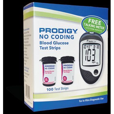 Prodigy Autocode Talking Blood Glucose Monitoring Meter - Walmart.com