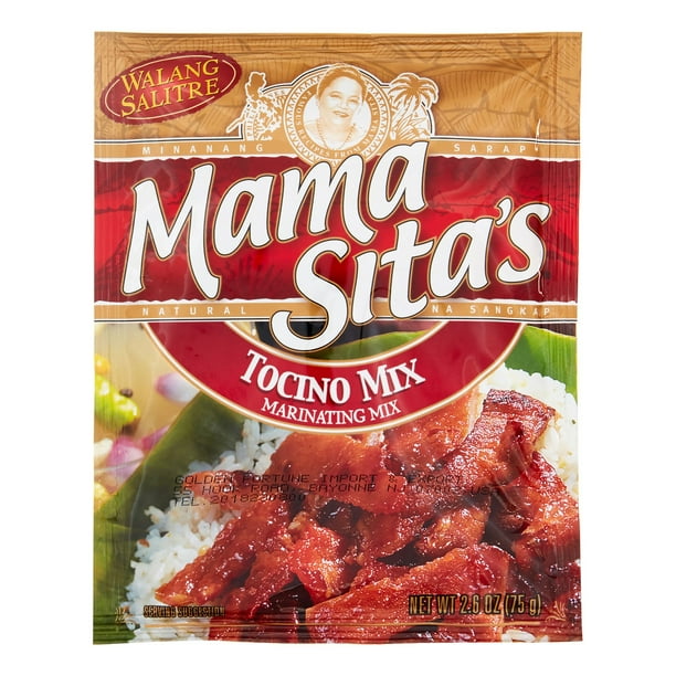 Mama Sita Marinating Mix (Tocino), 75 Gram - Walmart.com - Walmart.com