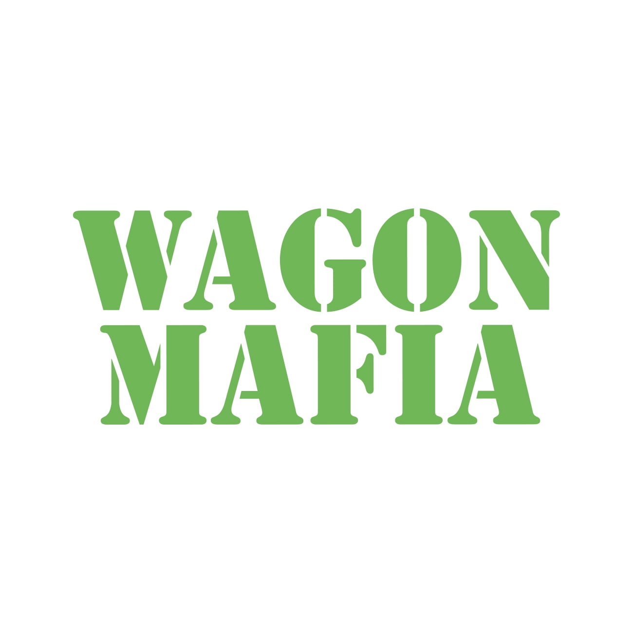 Wagon Mafia Sticker Decal Die Cut - Self Adhesive Vinyl - Weatherproof ...