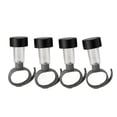 6Pcs Solar LED Pool Lights, Waterproof Solar Fence Decorative Lights ...