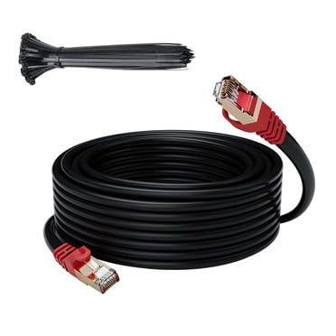 Big-A - Bulk Cat6 Cable 1000ft 23AWG Solid 4 Pair, Cat 6 Ethernet Cable ...